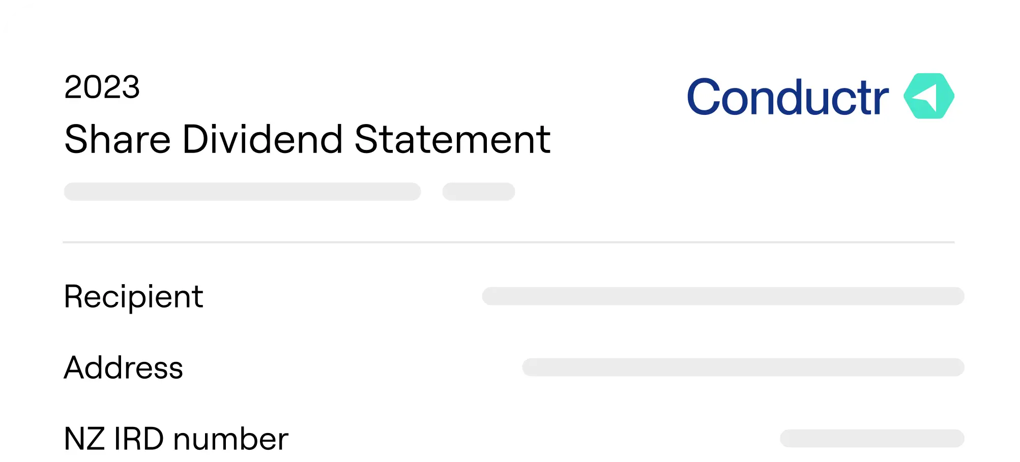 Features Dividend Distribution